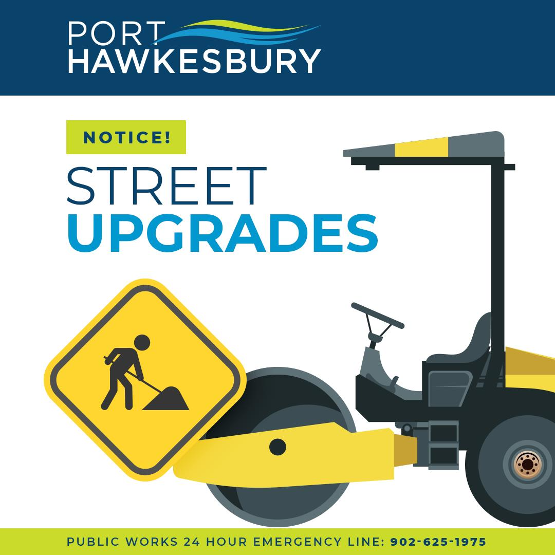 Notice to Residents – 2025 Capital Paving Project – Town of Porthawkesbury
